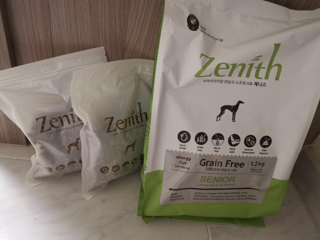 Zenith Dog Food for Seniors, Pet Supplies, Pet Food on Carousell