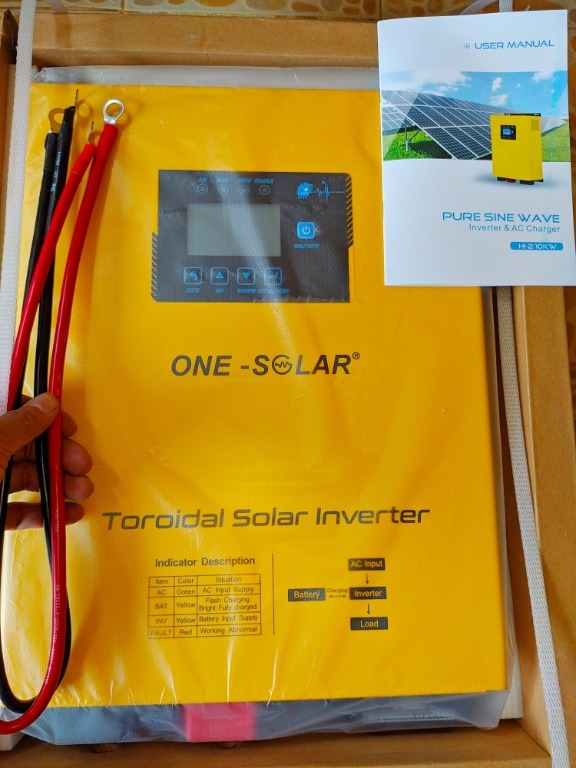 12v One Solar Toraidal Power Inverter, TV & Home Appliances, Other Home ...