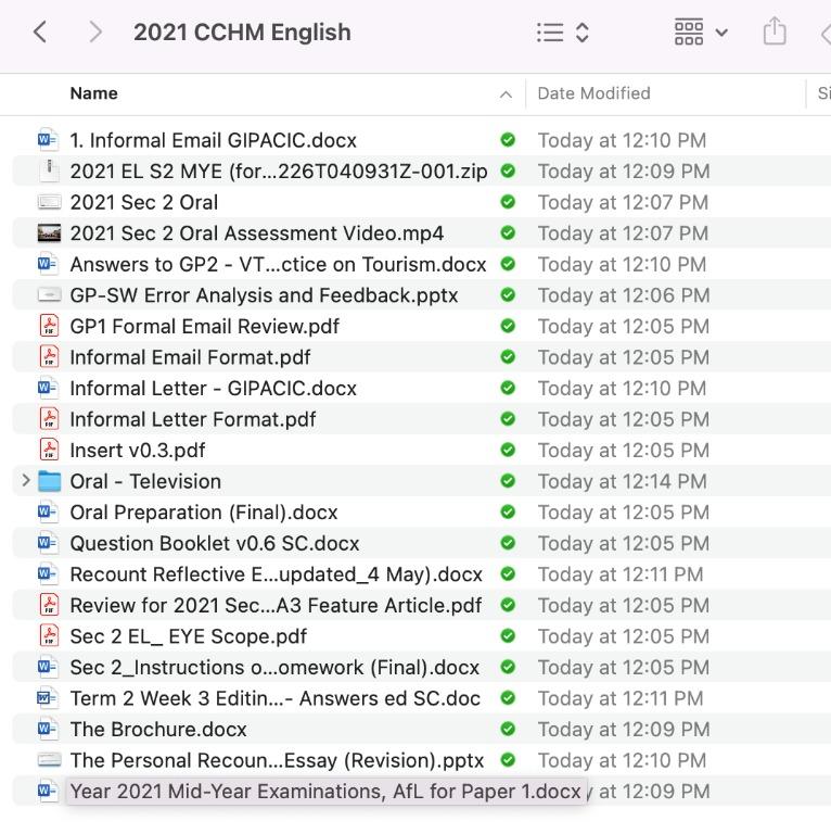 2021 Secondary 2 CCHM Full Year Materials, Hobbies & Toys, Books ...