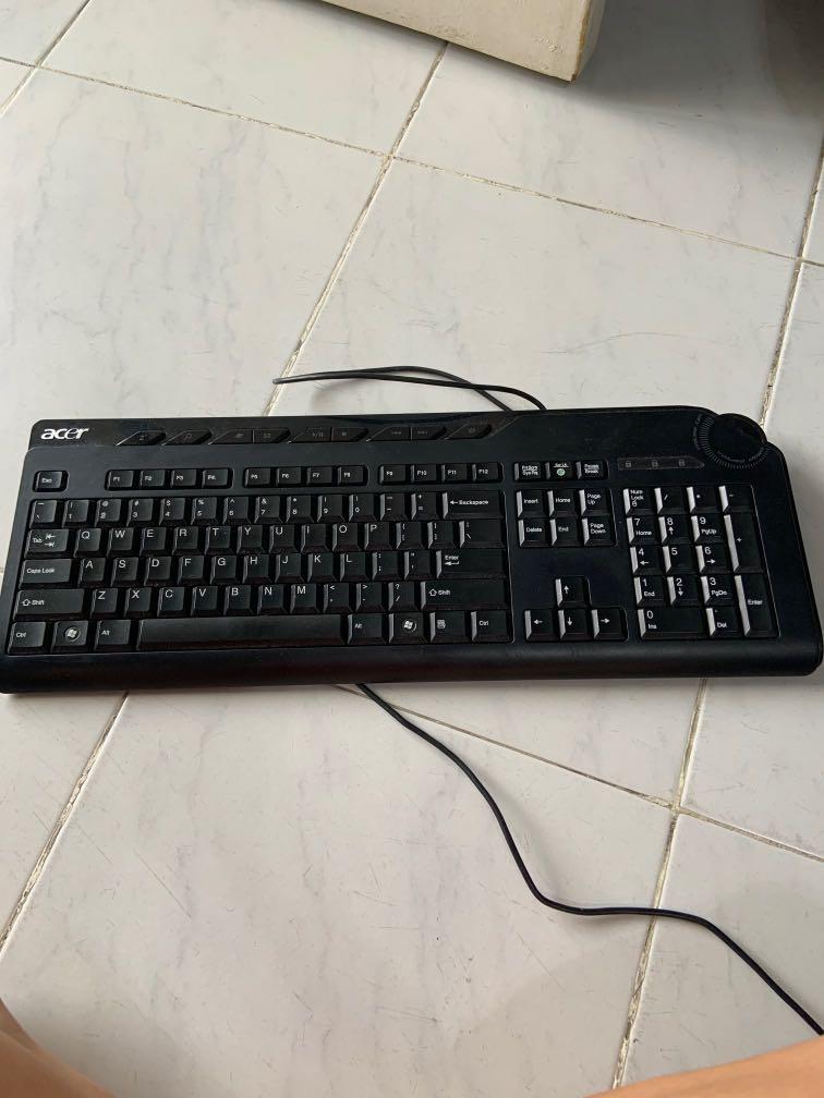 Acer Sk-9625, Computers & Tech, Parts & Accessories, Computer Keyboard on Carousell