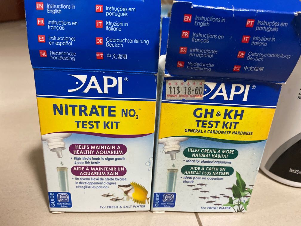 API Nitrate GH KH test kit, Pet Supplies, Homes & Other Pet Accessories ...