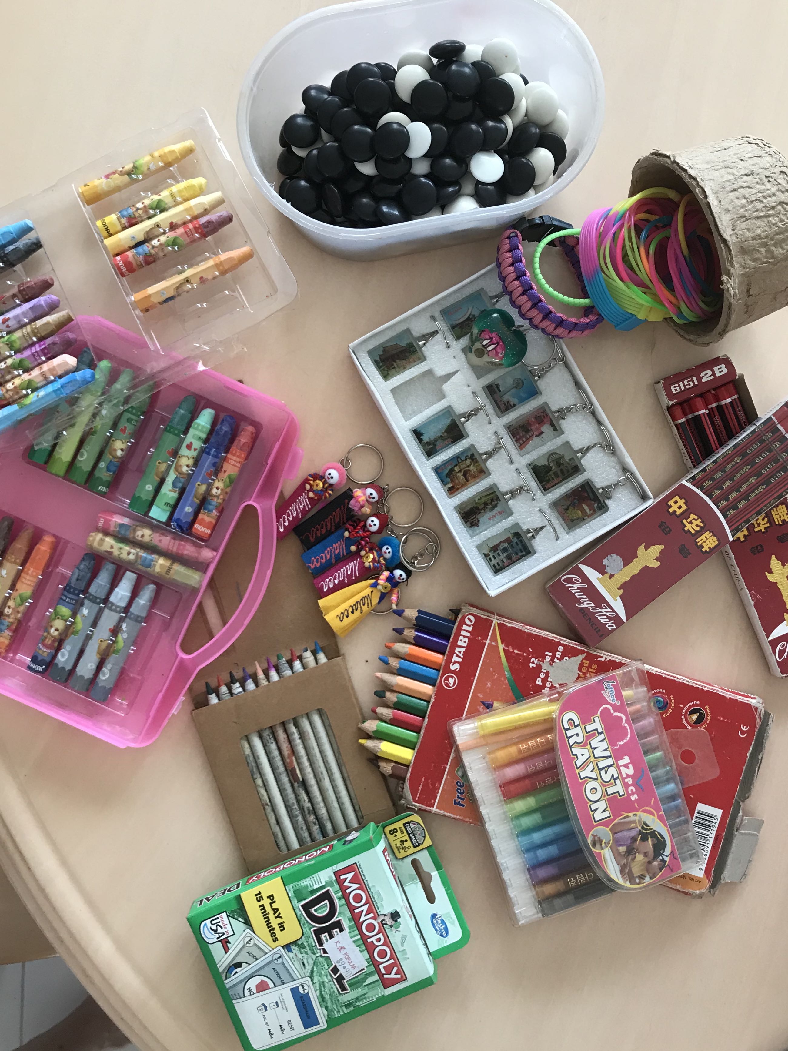 Assorted Craft Supplies Set, Hobbies & Toys, Stationery & Craft, Craft ...