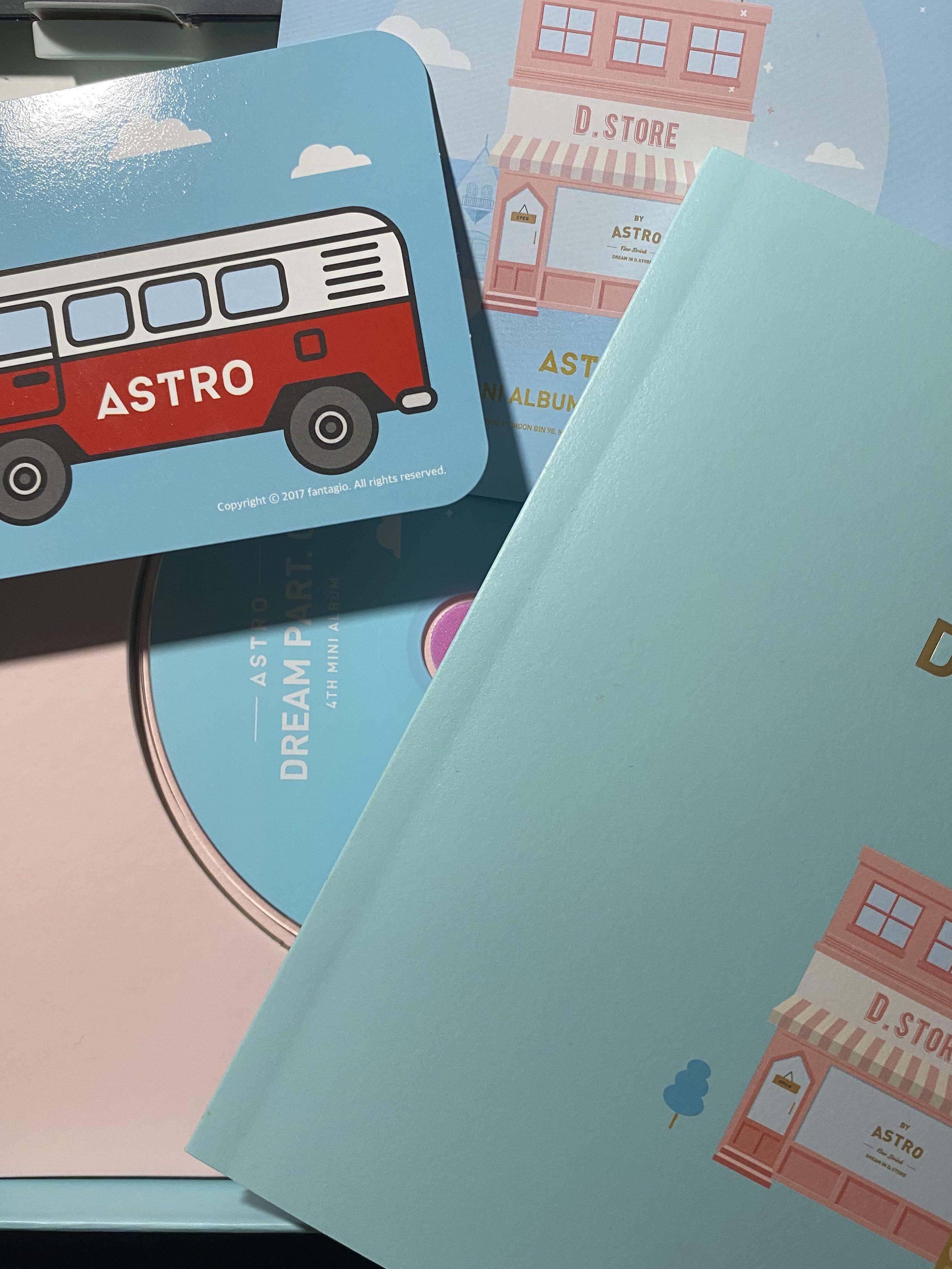 ASTRO 4th MINI ALBUM DREAM PART 1, Hobbies & Toys, Memorabilia ...
