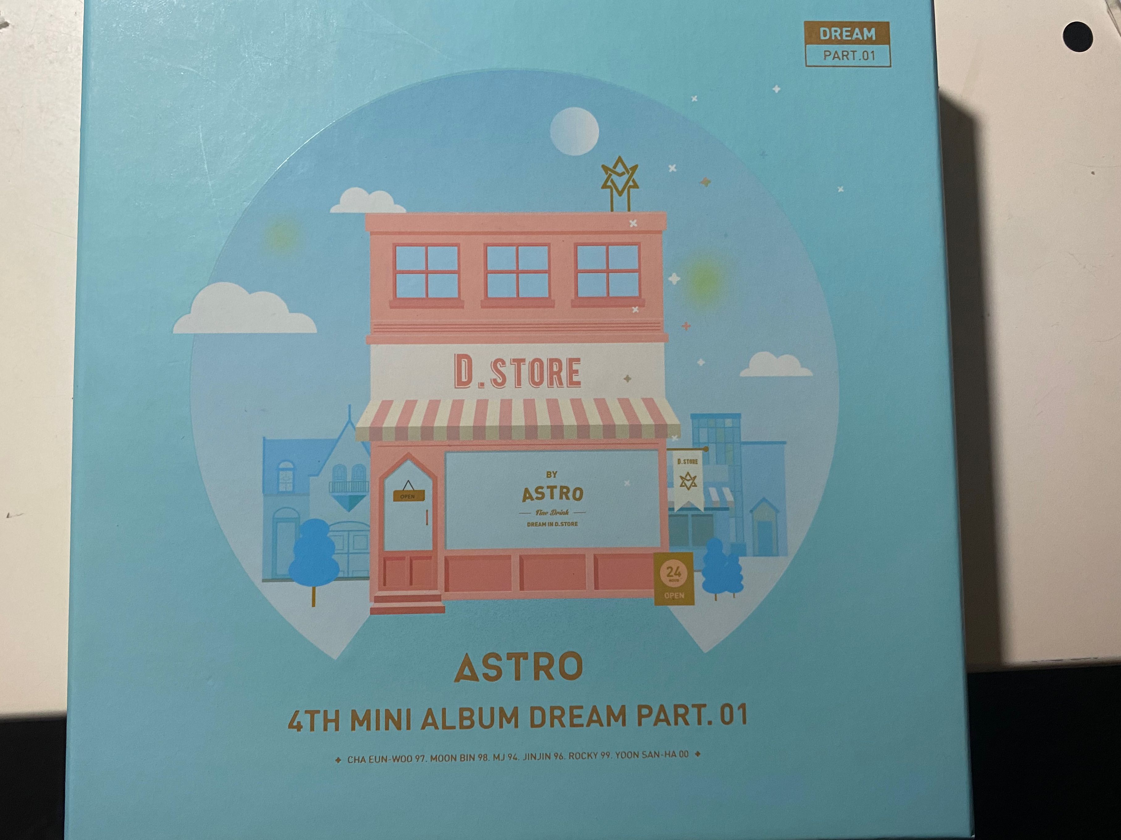 ASTRO 4th MINI ALBUM DREAM PART 1, Hobbies & Toys, Memorabilia ...