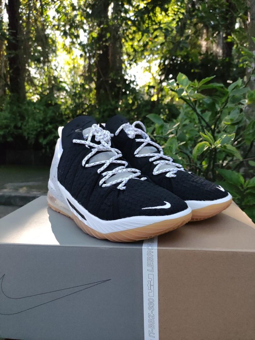 AUTHENTIC LEBRON 18 OREO, Men's Fashion, Footwear, Sneakers on Carousell