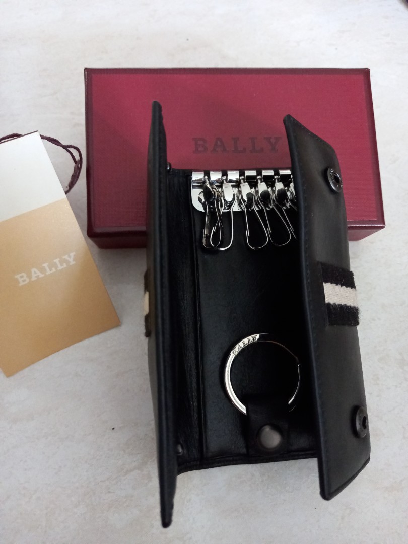 Bally key pouch BNIB, Luxury, Accessories on Carousell