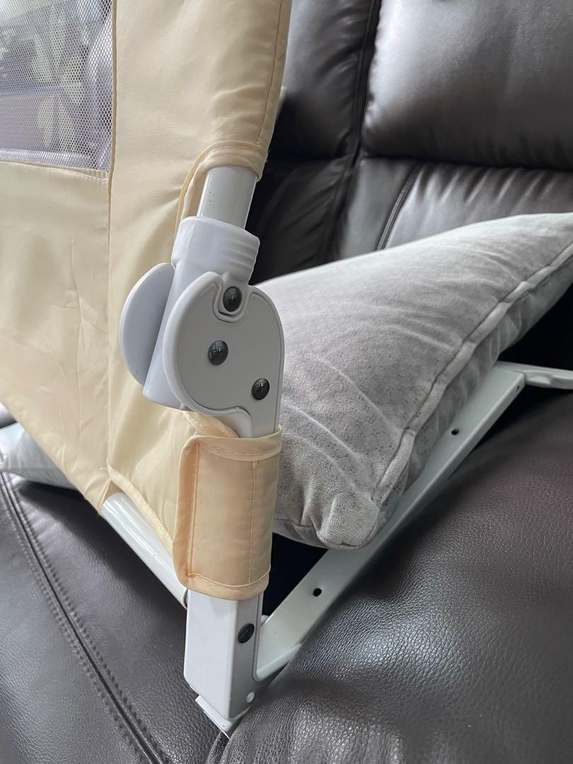 Bed Guard to prevent Baby roll off bed + baby chair, Babies & Kids ...