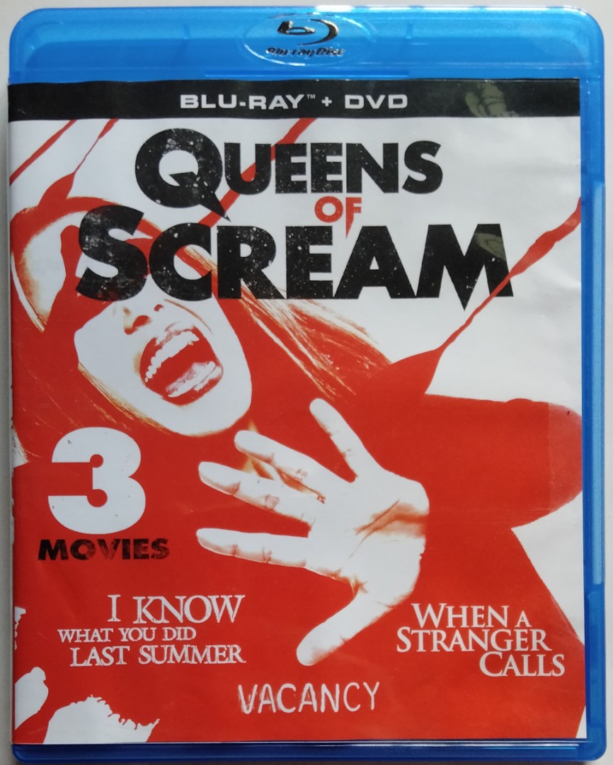 Blu ray / bluray Queens of Scream 3 Movie collection, Hobbies & Toys ...