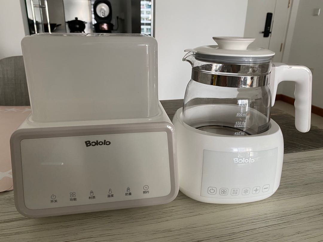 Bololo Milk Baby Food Warmer Bottle Sterilizer & Smart Electric Kettle ...