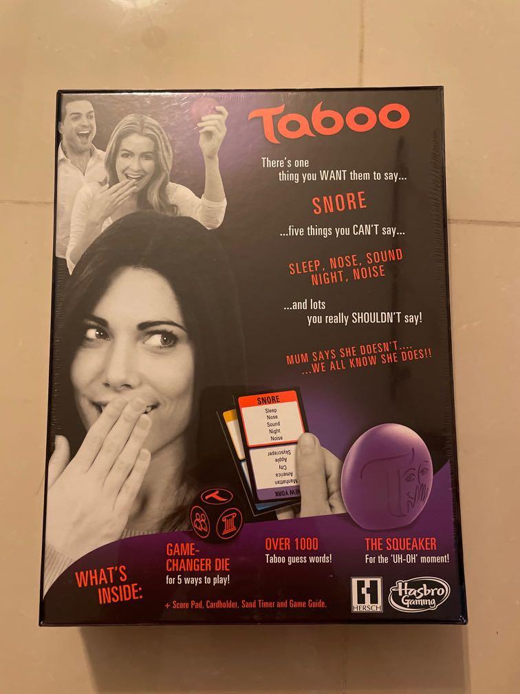 Brand New In Box Taboo game, Hobbies & Toys, Toys & Games on Carousell