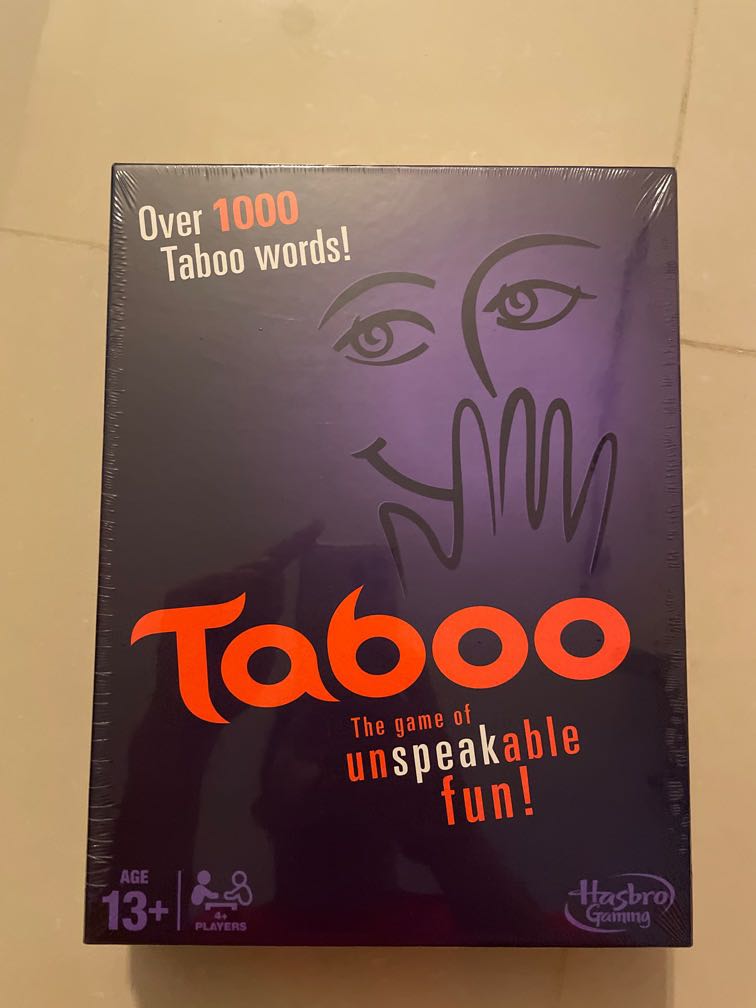 Brand New In Box Taboo game, Hobbies & Toys, Toys & Games on Carousell