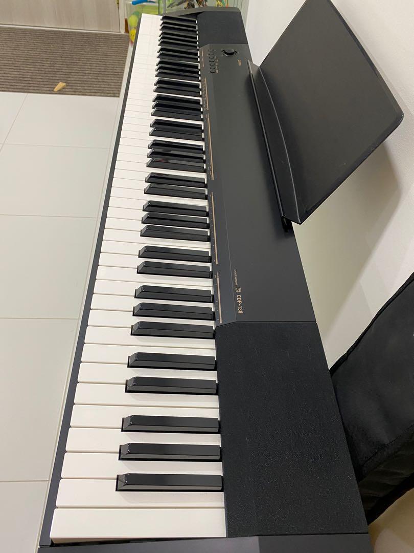 Casio CDP 130 keyboard, Hobbies & Toys, Music & Media, Musical ...