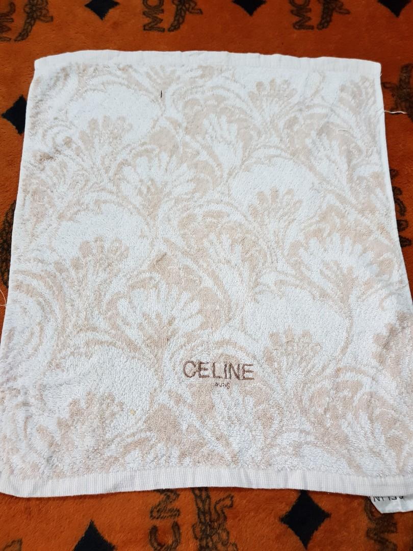 CELINE FACE TOWEL, Furniture & Home Living, Bedding & Towels on Carousell