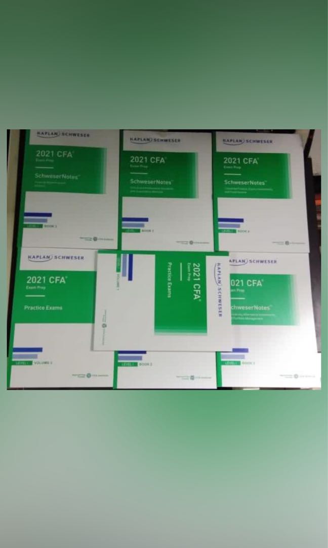 CFA Level 1 Kaplan 2021, Hobbies & Toys, Books & Magazines, Textbooks ...