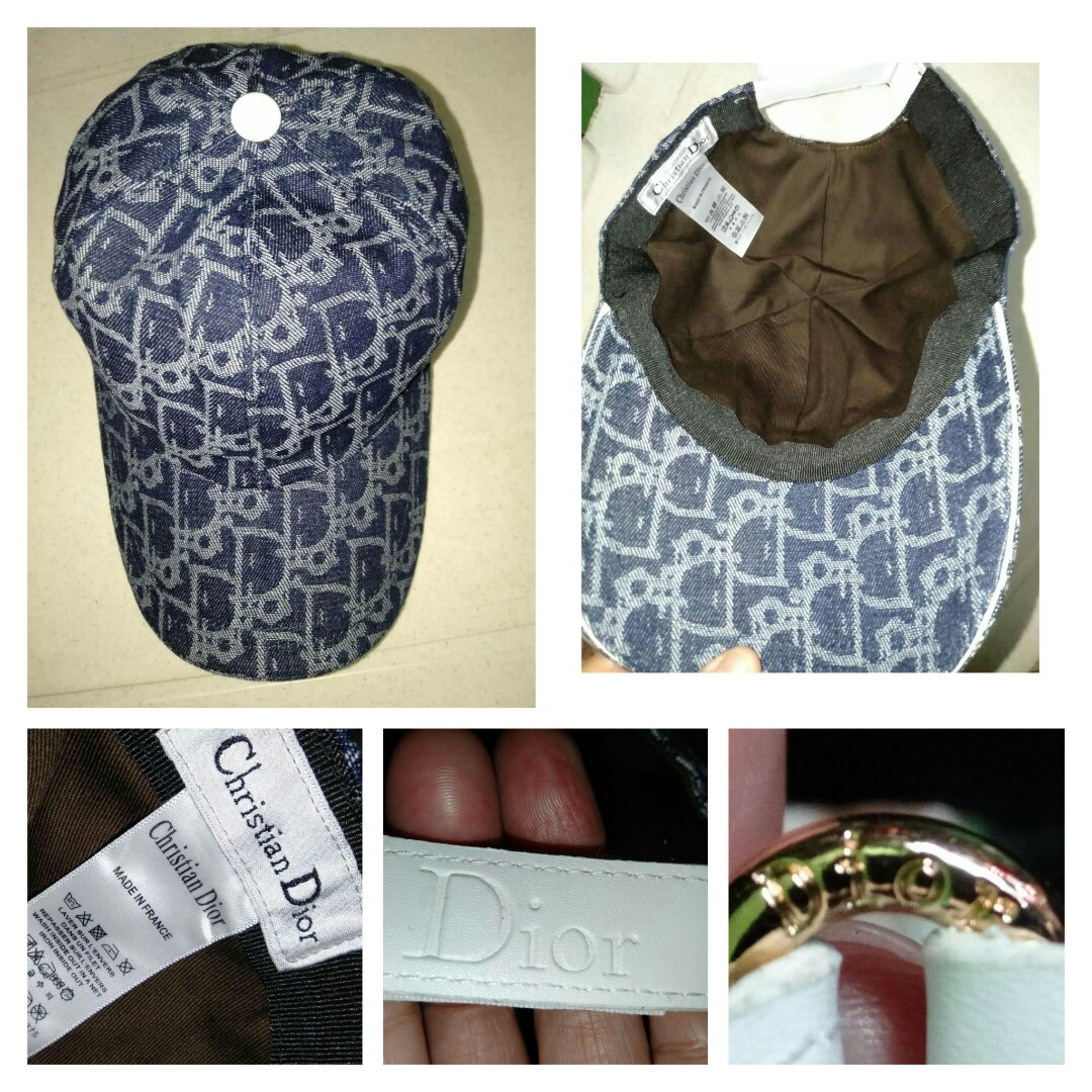 Christian Dior Monogram Cap, Men's Fashion, Watches & Accessories, Caps ...