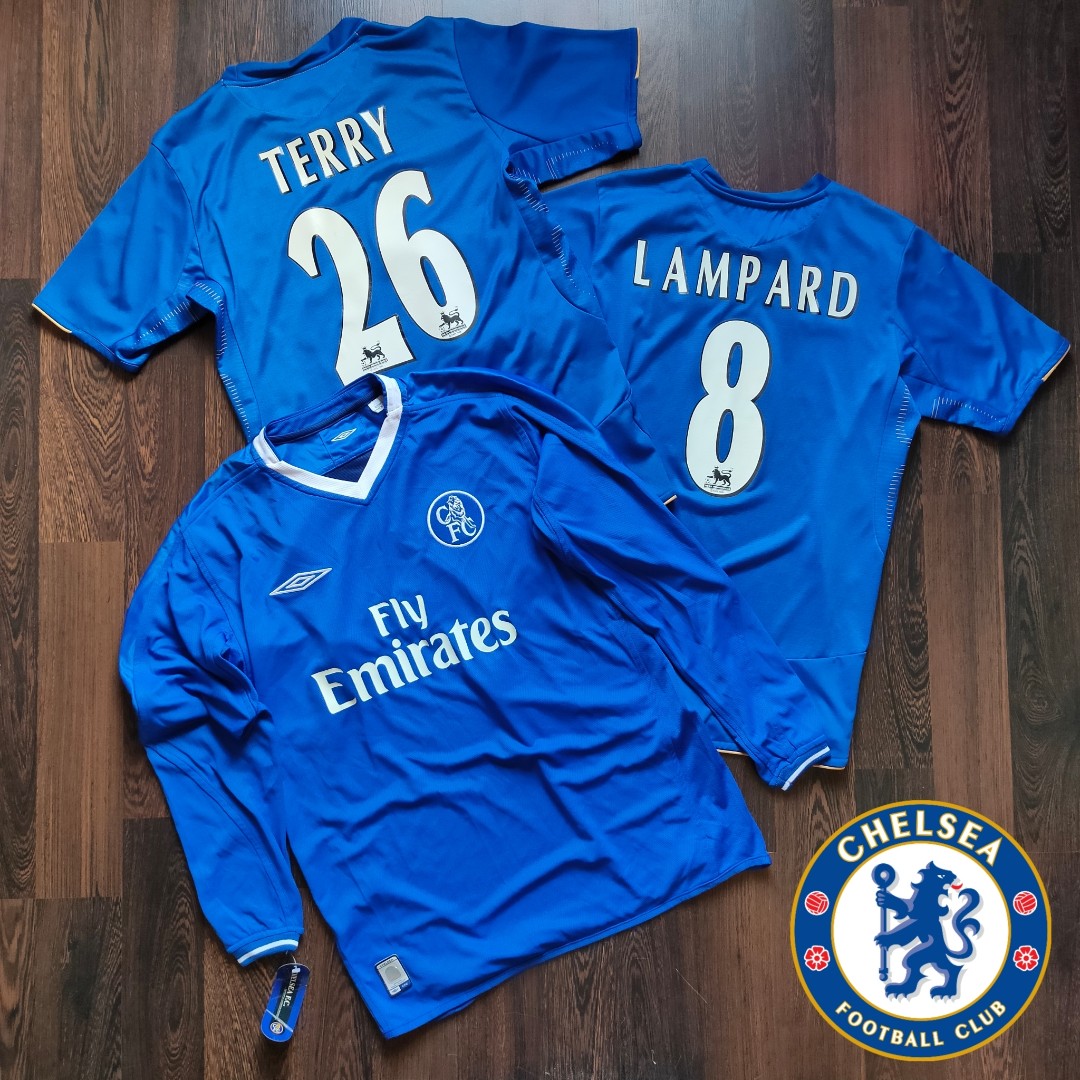 CLASSIC RETRO UMBRO CHELSEA F.C. | Football Jerseys, Men's Fashion ...