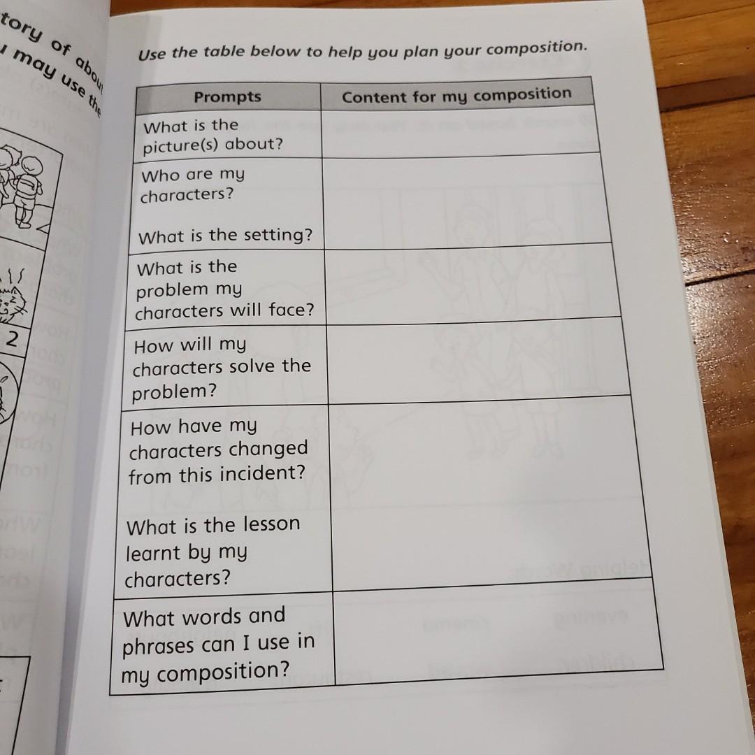 Composition Writing and Comprehension (Primary One), Hobbies & Toys ...