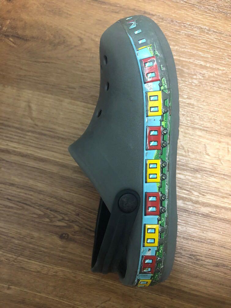 Crocs Thomas Train Shoes, Babies & Kids, Babies & Kids Fashion on Carousell