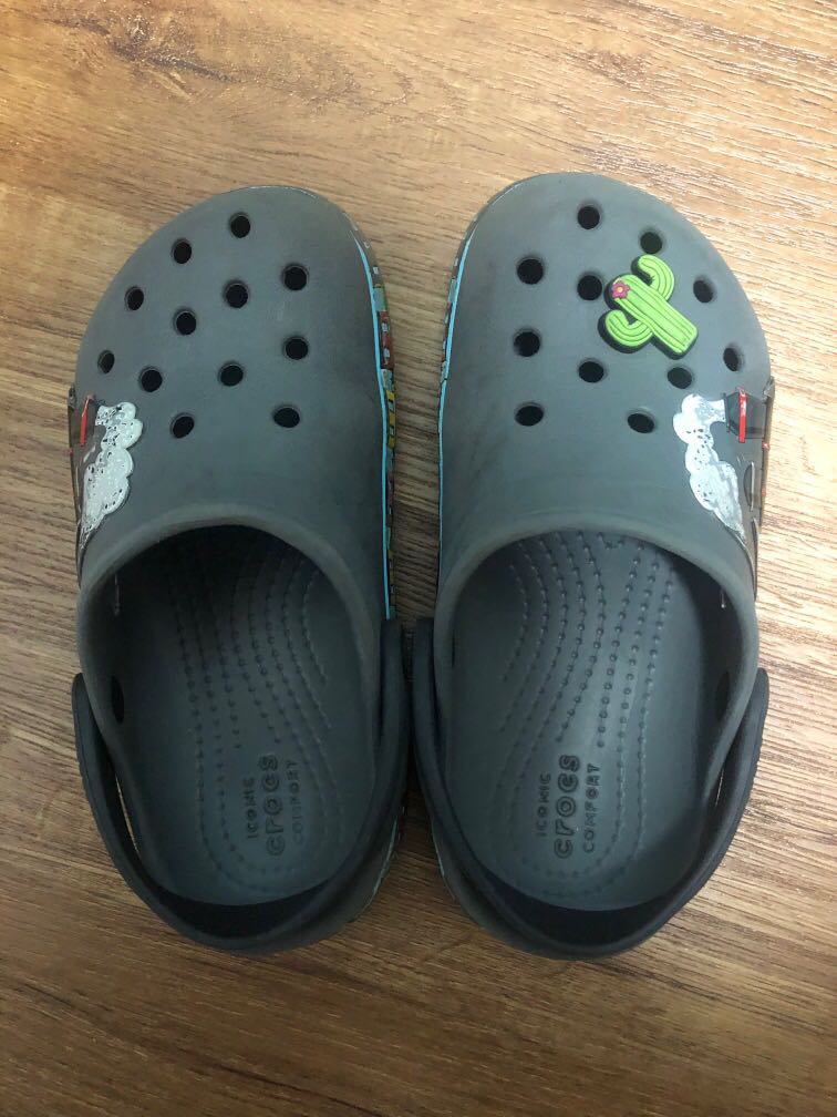 Crocs Thomas Train Shoes, Babies & Kids, Babies & Kids Fashion on Carousell