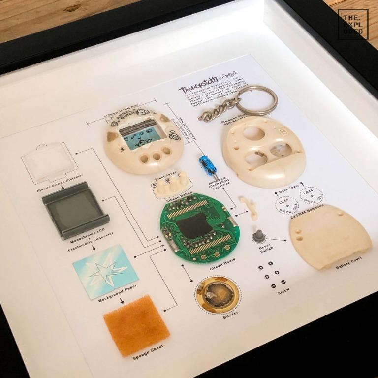 Deconstructed phone art - Tamagotchi 1996-1998, Mobile Phones & Gadgets ...