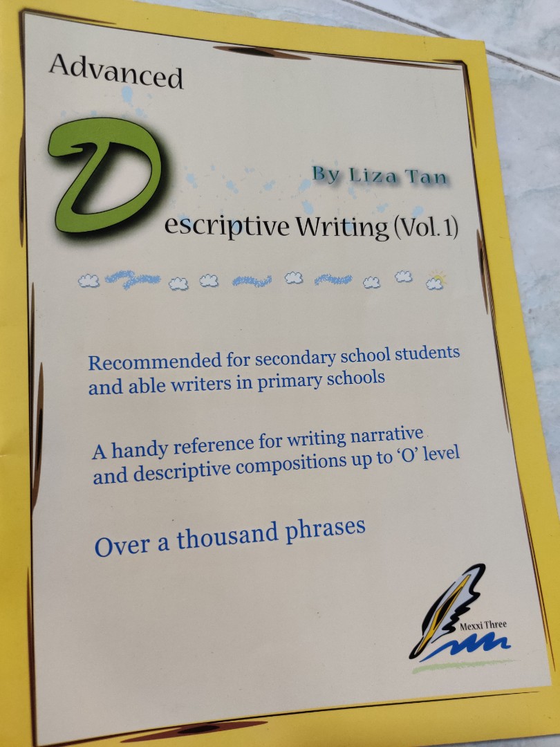 Descriptive Writing (Vol.1) By Liza Tan, Hobbies & Toys, Books ...
