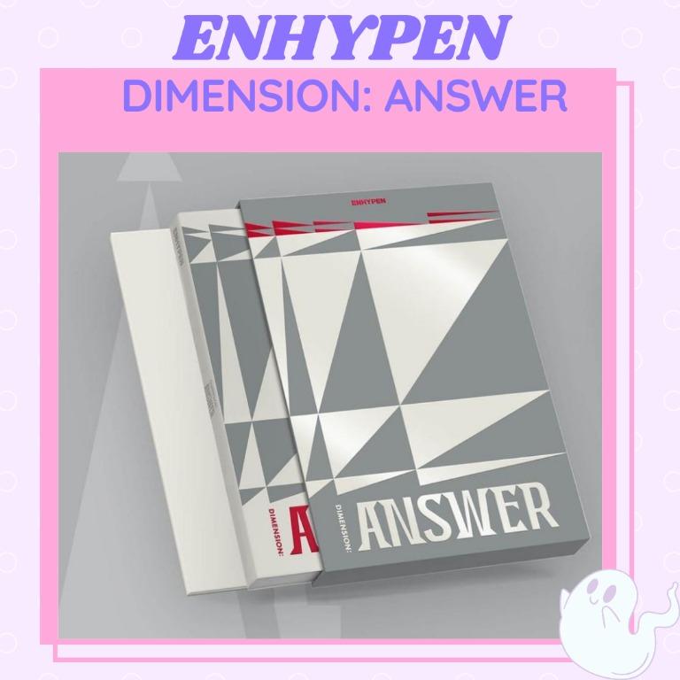 ENHYPEN DIMENSION: ANSWER, Hobbies & Toys, Music & Media, CDs & DVDs on ...