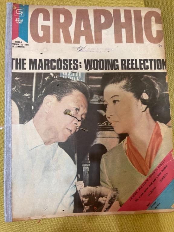 Ferdinand Marcos Graphic and Weekly Graphic Magazines - 1961, 1965 and ...