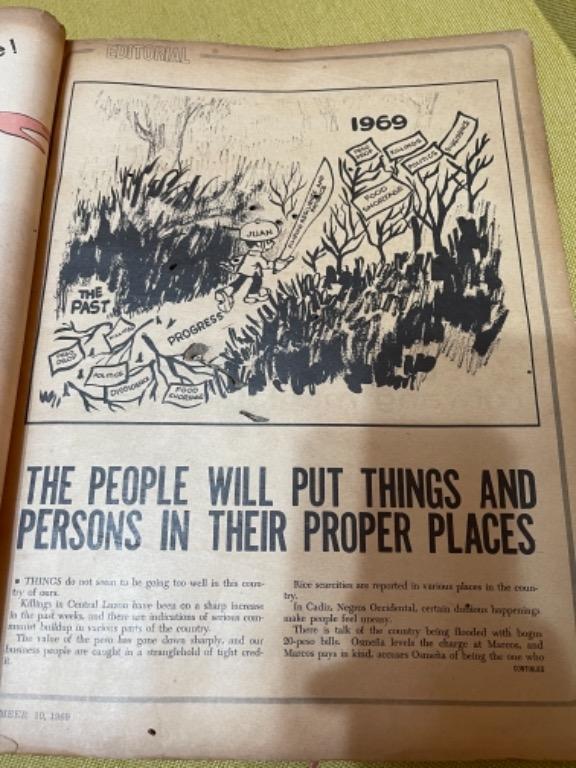 Ferdinand Marcos Graphic and Weekly Graphic Magazines - 1961, 1965 and ...