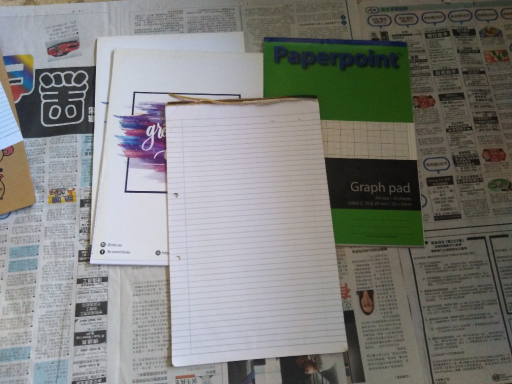 FREE FOC Foolscap and Graph Paper, Free Items on Carousell
