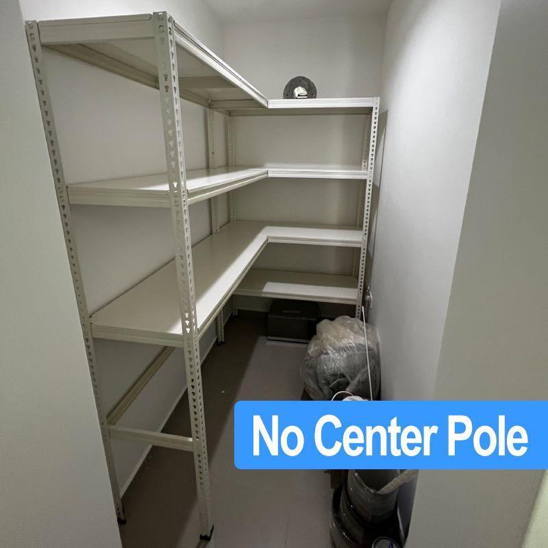 FUll Metal Boltless Rack for HDB BTO storeroom bomb shelter, Furniture ...