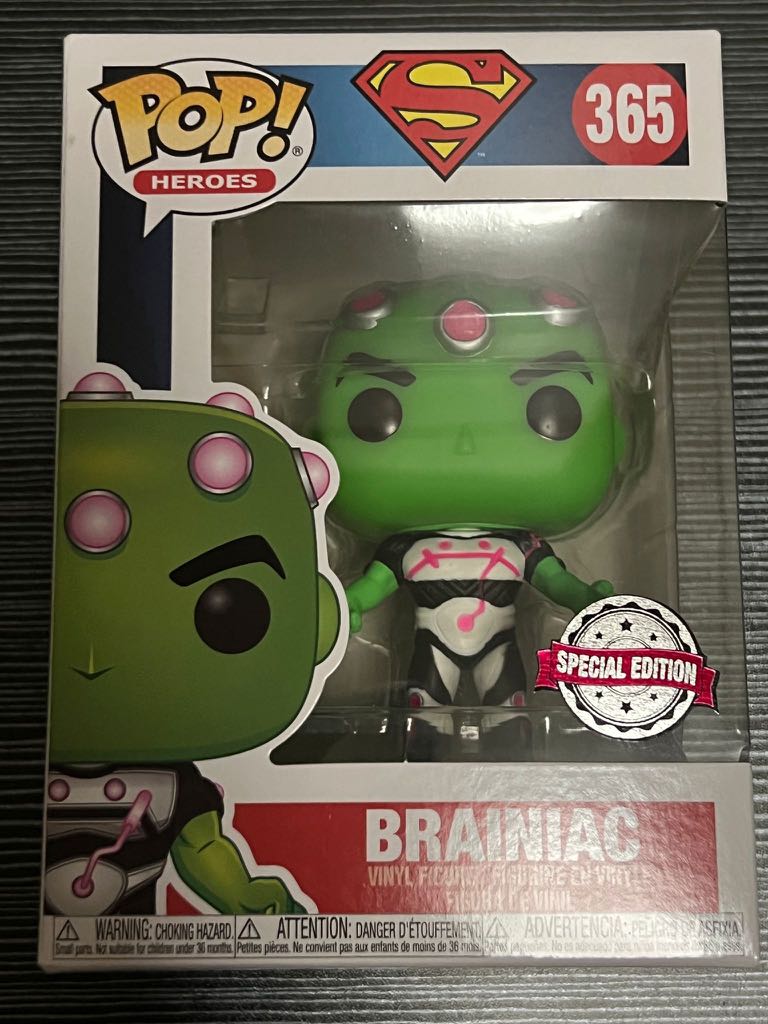 Funko Pop Heroes 365 Brainiac , Hobbies & Toys, Toys & Games on Carousell