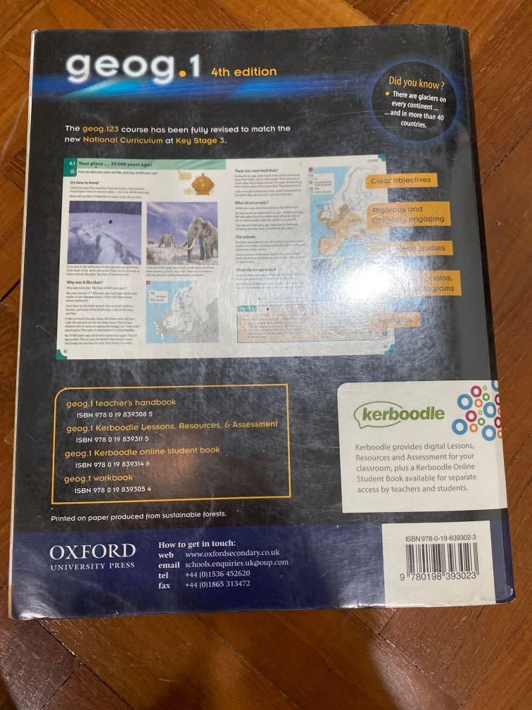 Geog 1 - for key stage 3, Hobbies & Toys, Books & Magazines, Textbooks ...
