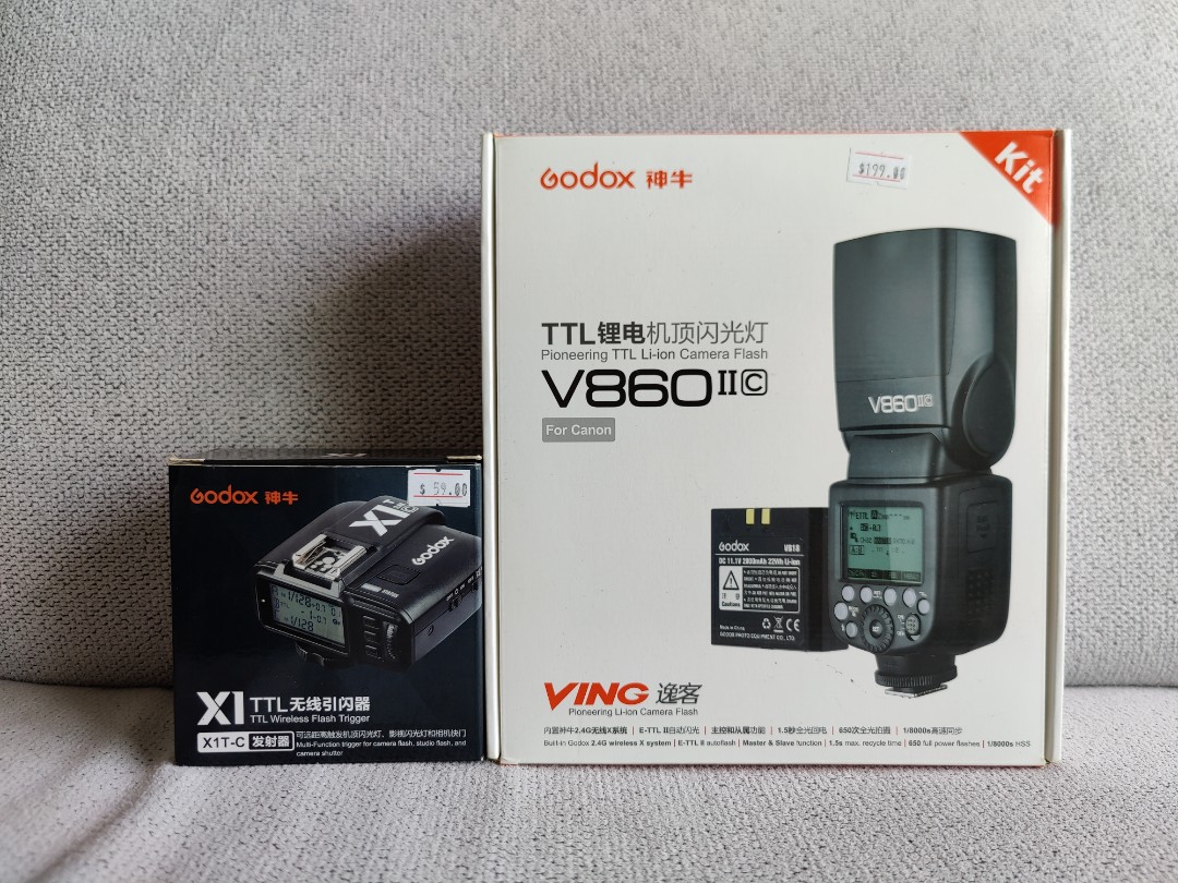 Godox Speedlight and Wireless Trigger, Photography, Photography ...