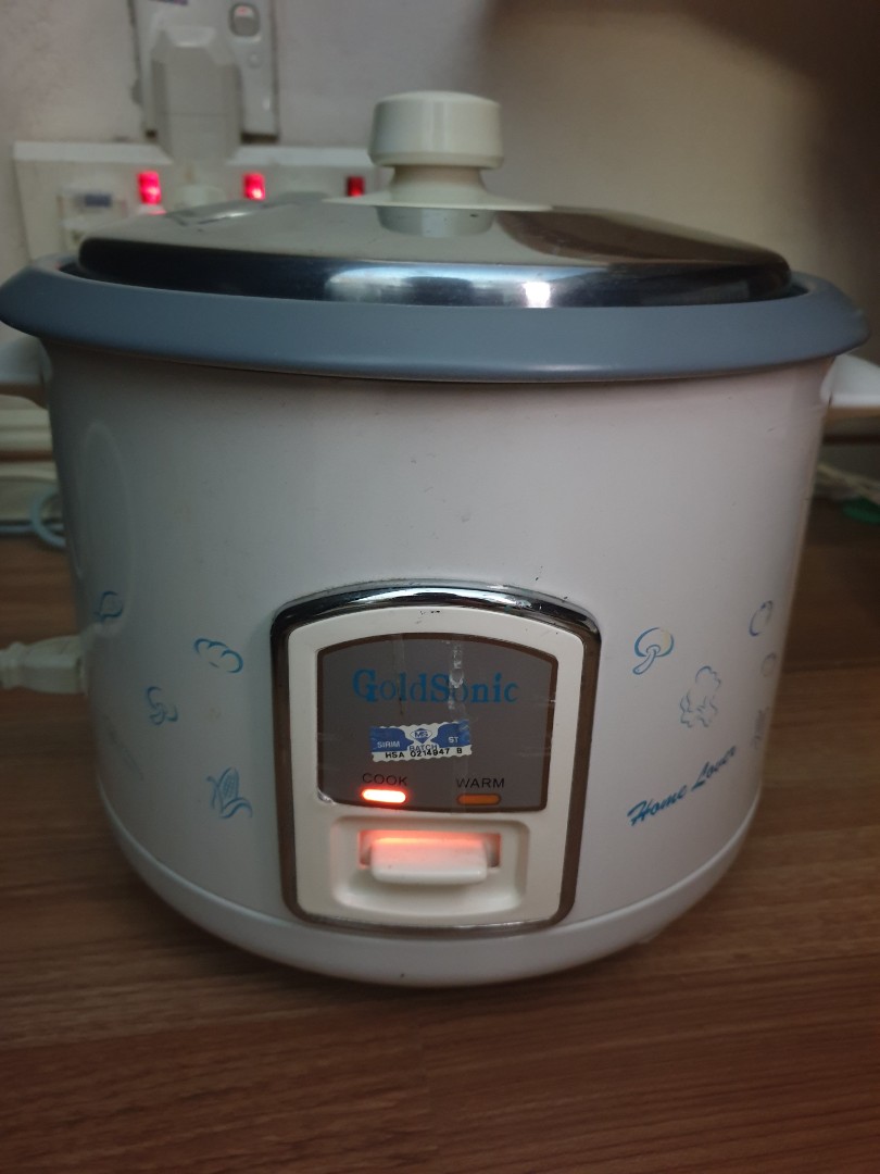 GoldSonic Rice Cooker, TV & Home Appliances, Kitchen Appliances ...