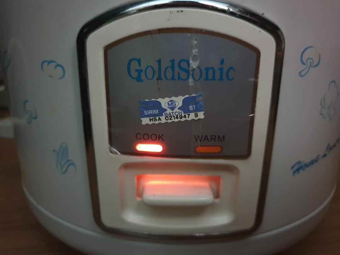 GoldSonic Rice Cooker, TV & Home Appliances, Kitchen Appliances ...