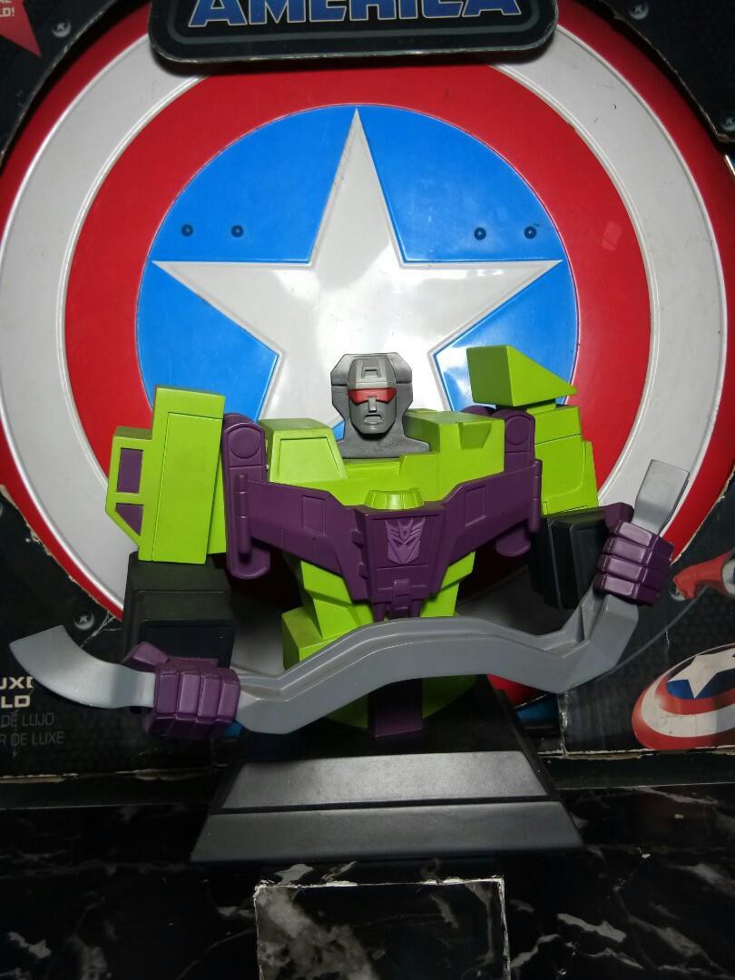 Hasbro Hard Hero Transformers Devastator Cold Cast Porcelain Bust ...