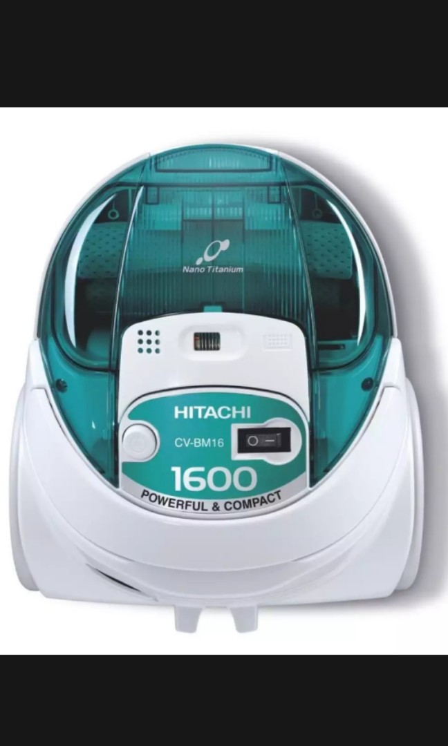 Hitachi 1600W Vacuum Cleaner 1010838F, TV & Home Appliances, Washing ...
