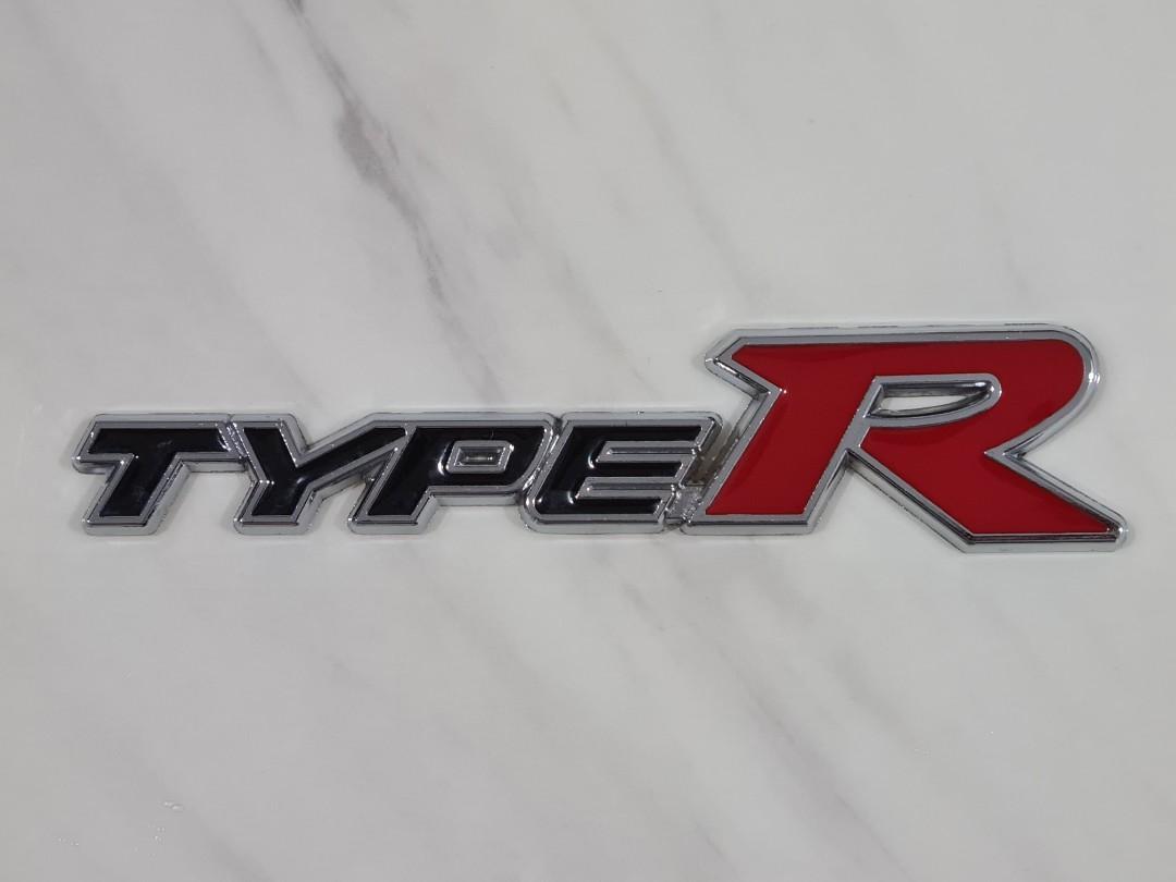 Honda TYPE R emblem, Car Accessories, Accessories on Carousell