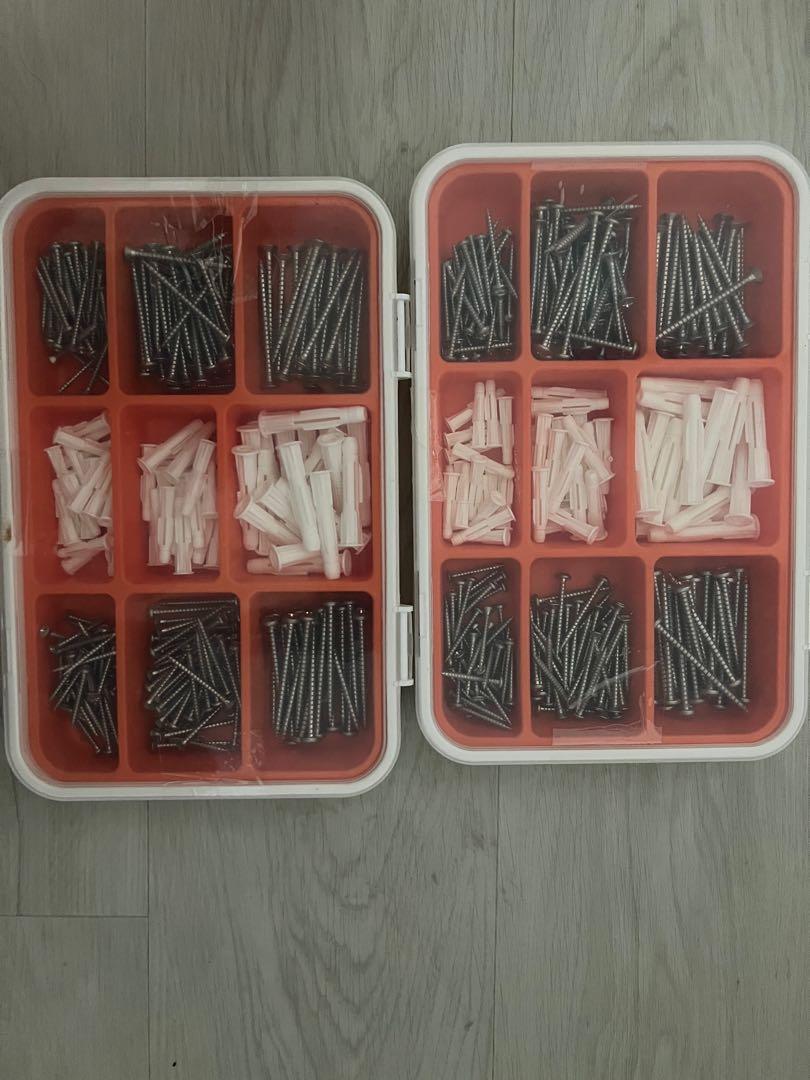 IKEA screw set, Furniture & Home Living, Home Improvement ...