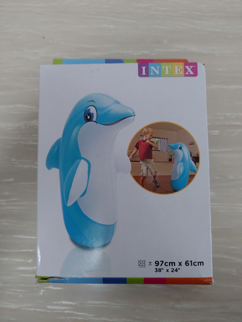 Intex dolphin toy swimming, Hobbies & Toys, Toys & Games on Carousell