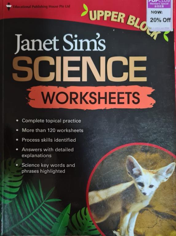 Janet Sim's Science Worksheets Upper Block P5 &P6, Hobbies & Toys ...