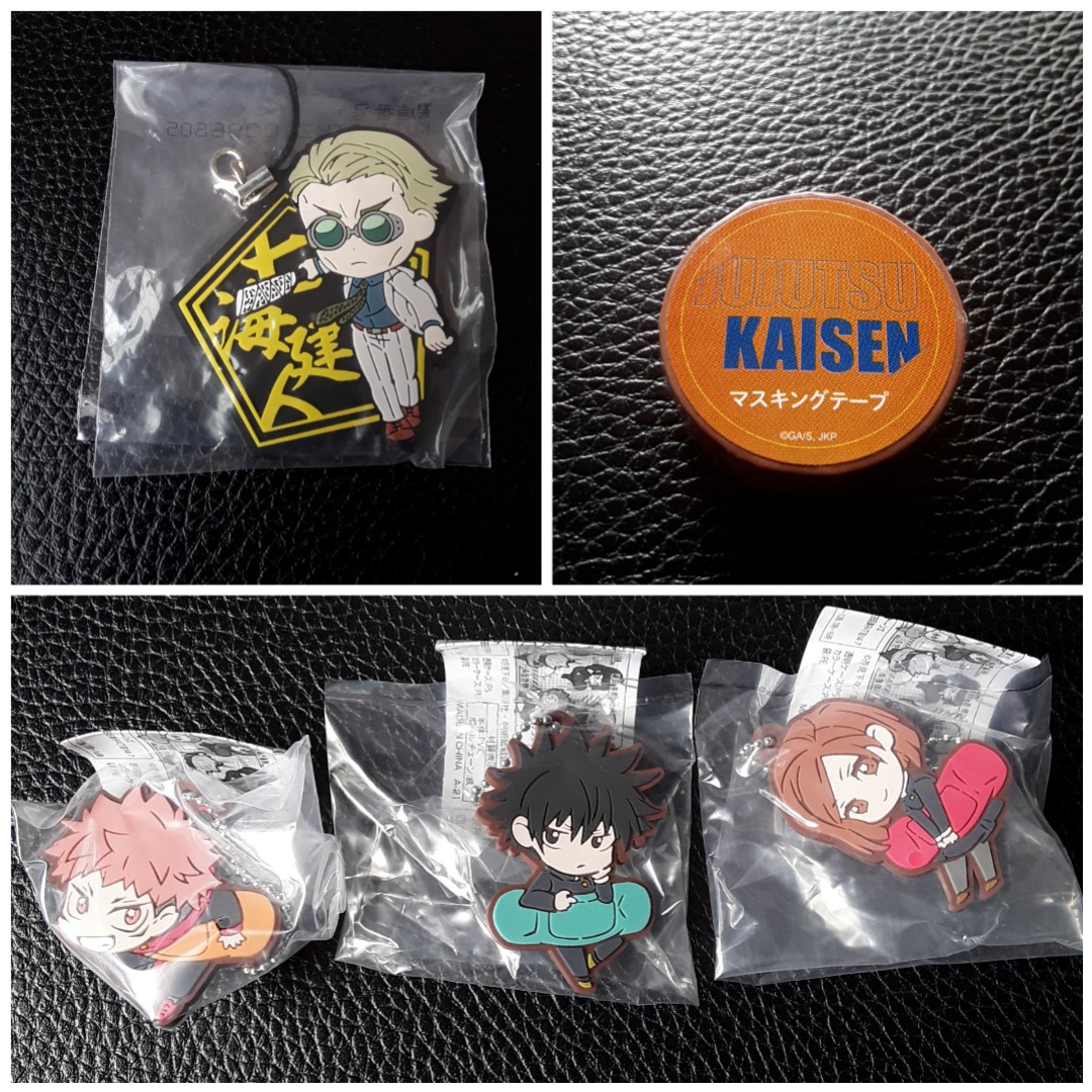 JJK Jujutsu Kaisen - Nanami kuji rubber strap, Exhibition chibi washi ...