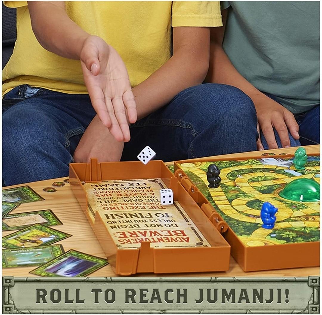 Jumanji Deluxe Electronic Board Game Replica Monopoly Scrabble, Hobbies ...