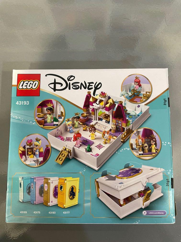 LEGO Disney Princess 43193, Cinderella, Tiana, Belle and Ariel, Hobbies ...