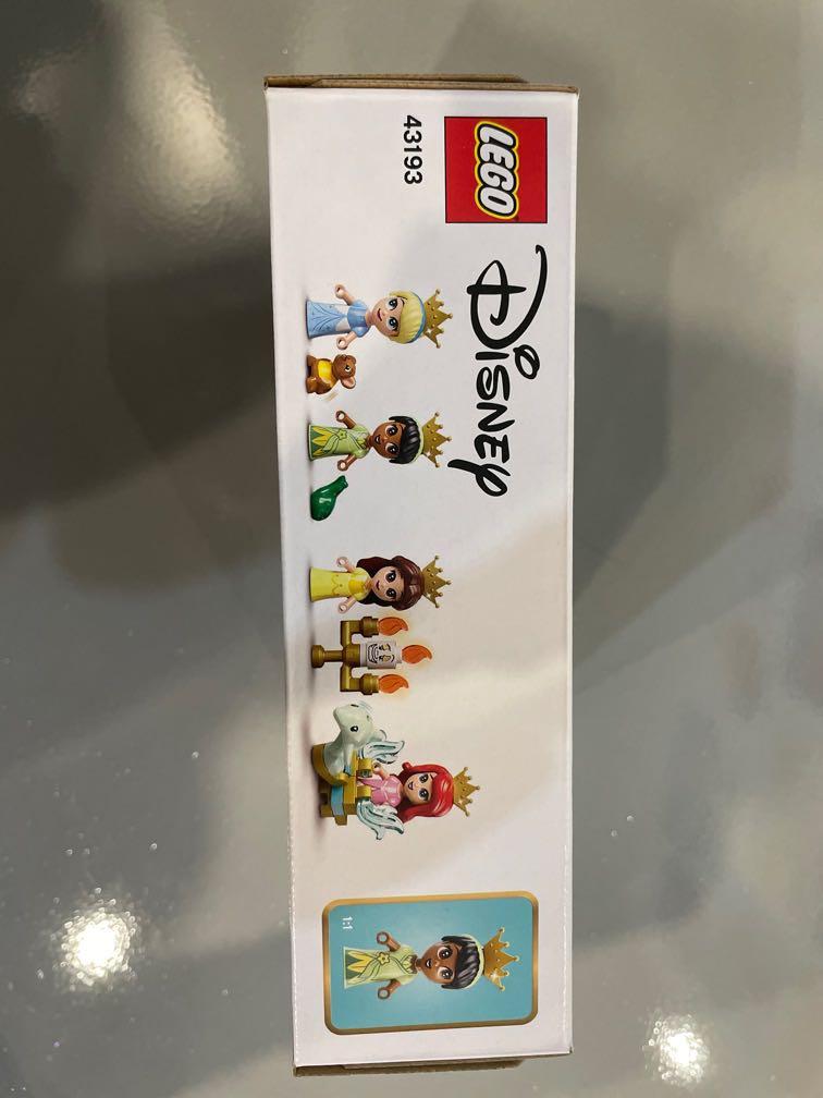LEGO Disney Princess 43193, Cinderella, Tiana, Belle and Ariel, Hobbies ...