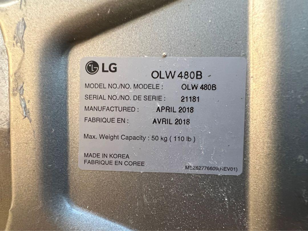 LG mounting bracket - OLW480B body only, TV & Home Appliances, TV ...