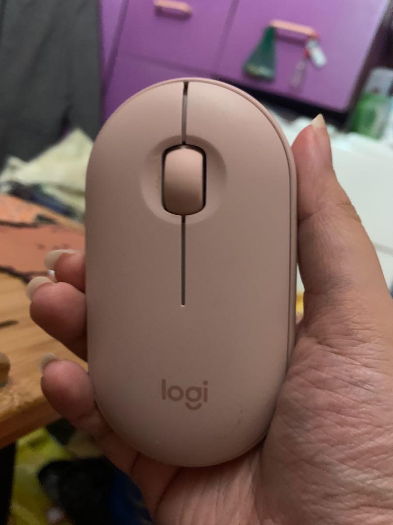 Logitech Pebble Pink Bluetooth Mouse, Computers & Tech, Parts ...