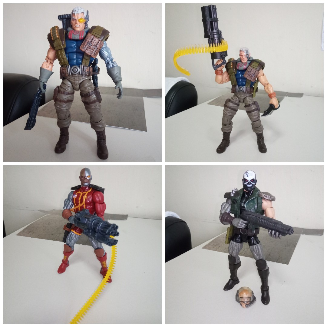 Marvel legends cable deathlok skullbuster custom, Hobbies & Toys, Toys ...