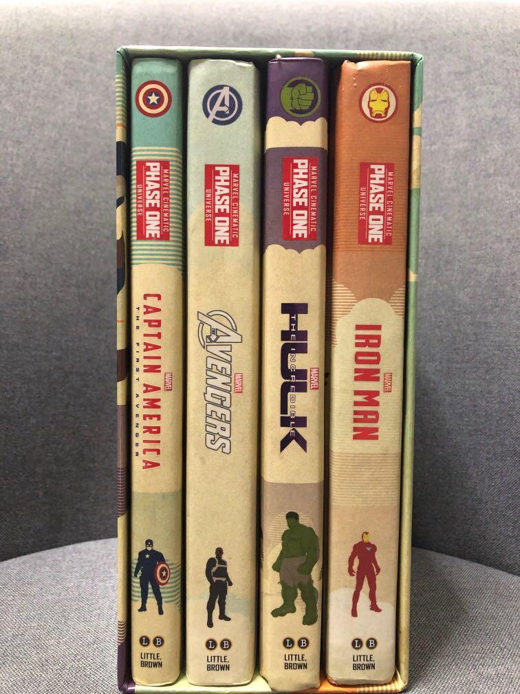 Marvel MCU Phase 1 Books in a Box Set, Hobbies & Toys, Books ...