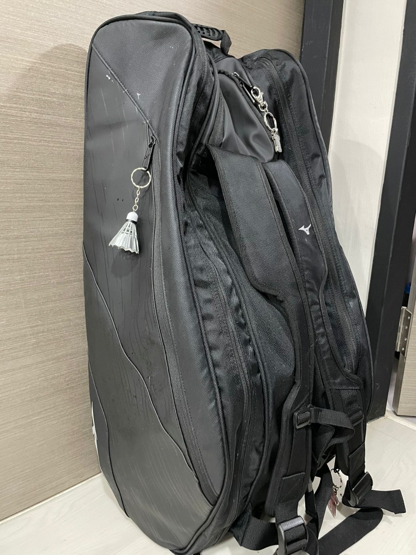 Mizuno Badminton bag and Yonex Racket, Sports Equipment, Other Sports ...